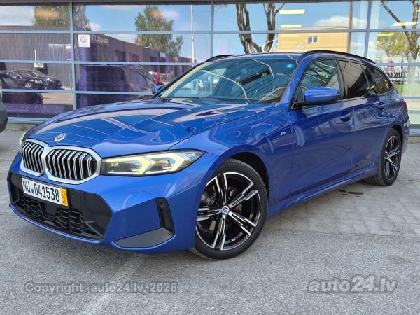 Zils BMW 3 Series 2023 Tallina, ar dzinēja tilpumu 2.00 L un nobraukumu 215 tūkst. km par 29499 €, foto 1 vietnē AUTOMOTO.COM.LV