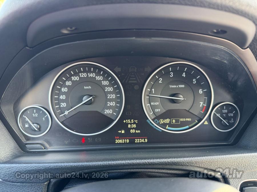Brown BMW 3 Series 2013 in Tartu, with an engine capacity of 1.60 L and mileage of 307 thousand km for 9900 €, photo 18 on AUTOMOTO.COM.LV