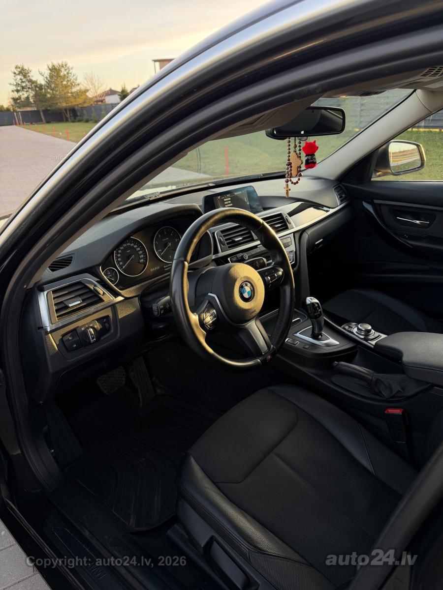 Brown BMW 3 Series 2016 in Tallinn, with an engine capacity of 2.00 L and mileage of 195 thousand km for 13599 €, photo 10 on AUTOMOTO.COM.LV