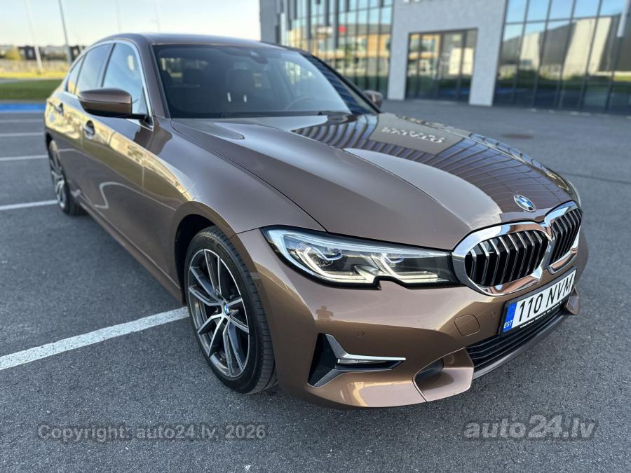 Brown BMW 3 Series 2019 in Tallinn, with an engine capacity of 2.00 L and mileage of 93 thousand km for 34500 €, photo 5 on AUTOMOTO.COM.LV