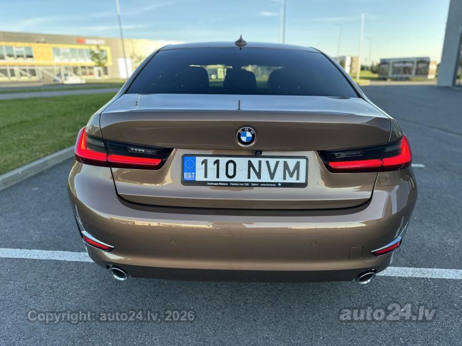 Brown BMW 3 Series 2019 in Tallinn, with an engine capacity of 2.00 L and mileage of 93 thousand km for 34500 €, photo 9 on AUTOMOTO.COM.LV