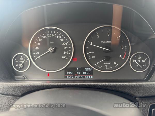 Brown BMW 3 Series 2015 in Voru, with an engine capacity of 2.00 L and mileage of 285 thousand km for 7900 €, photo 10 on AUTOMOTO.COM.LV
