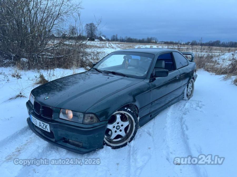 Green BMW 3 Series 1992 in Tallinn, with an engine capacity of 2.93 L and mileage of 410 thousand km for 5000 €, photo 1 on AUTOMOTO.COM.LV