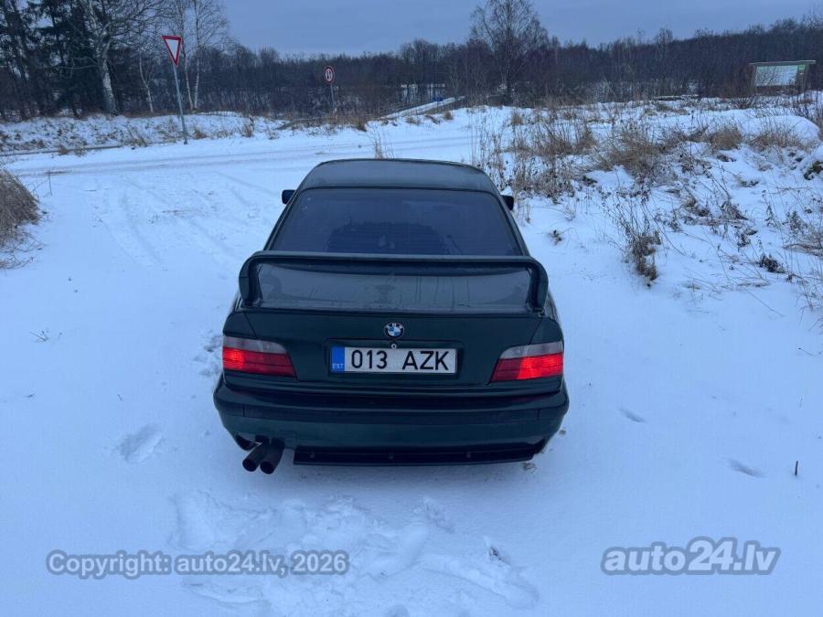 Green BMW 3 Series 1992 in Tallinn, with an engine capacity of 2.93 L and mileage of 410 thousand km for 5000 €, photo 6 on AUTOMOTO.COM.LV