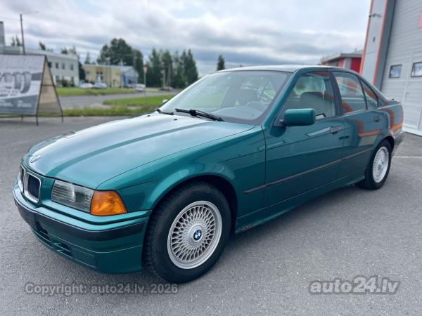 Green BMW 3 Series 1992 in Tartu, with an engine capacity of 1.60 L and mileage of 215 thousand km for 2200 €, photo 1 on AUTOMOTO.COM.LV