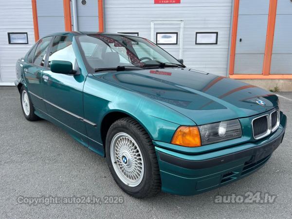 Green BMW 3 Series 1992 in Tartu, with an engine capacity of 1.60 L and mileage of 215 thousand km for 2200 €, photo 3 on AUTOMOTO.COM.LV