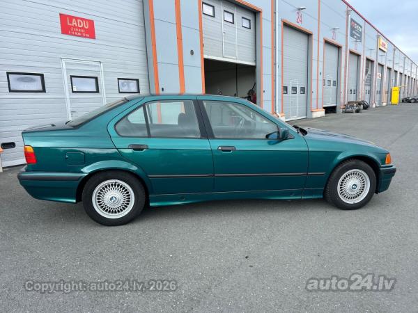 Green BMW 3 Series 1992 in Tartu, with an engine capacity of 1.60 L and mileage of 215 thousand km for 2200 €, photo 4 on AUTOMOTO.COM.LV