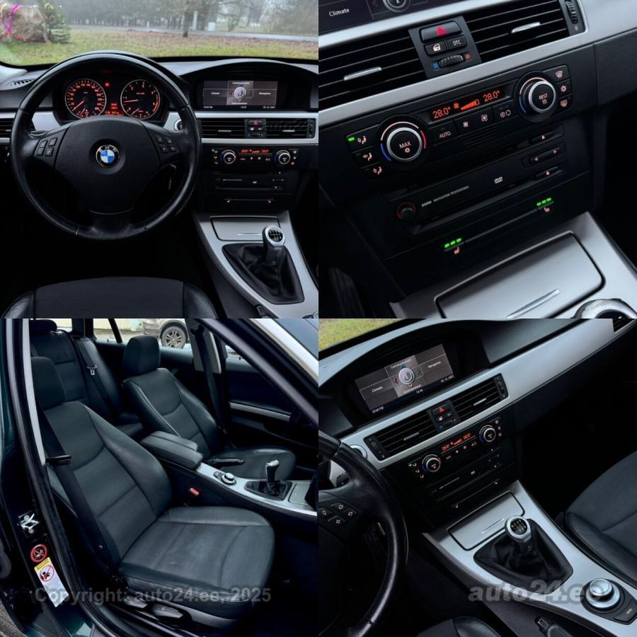 Zaļš BMW 3 Series 2006 Viljandi, ar dzinēja tilpumu 3.00 L un nobraukumu 359 tūkst. km par 5490 €, foto 12 vietnē AUTOMOTO.COM.LV
