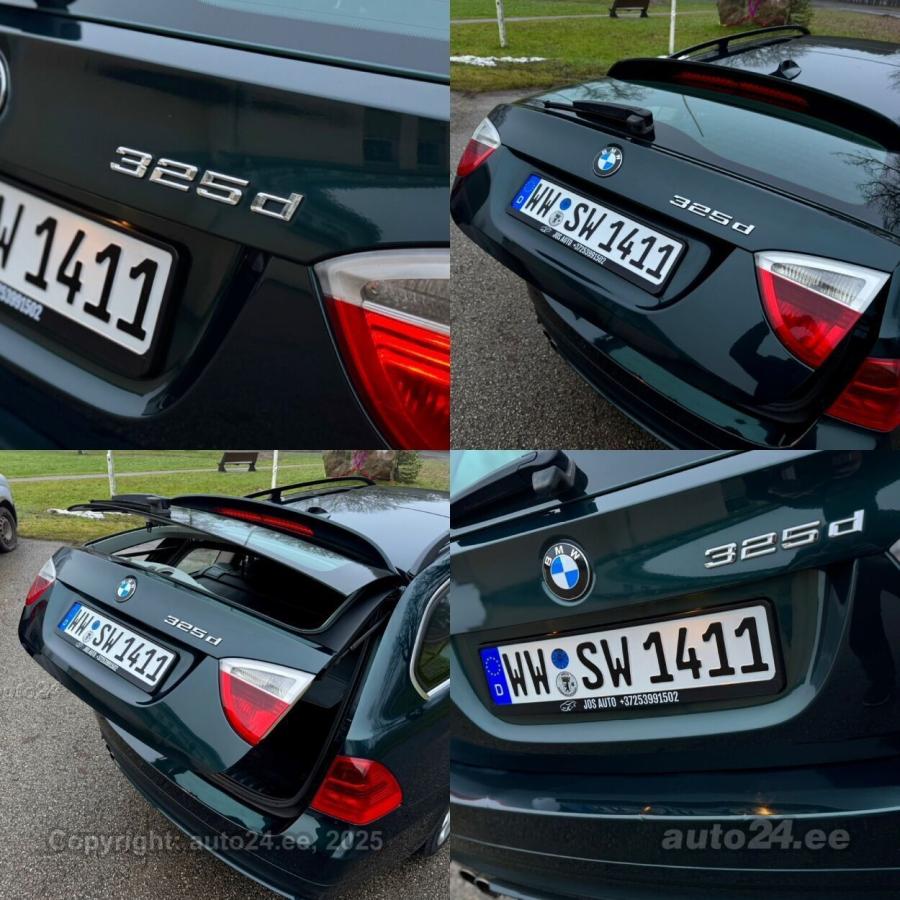 Zaļš BMW 3 Series 2006 Viljandi, ar dzinēja tilpumu 3.00 L un nobraukumu 359 tūkst. km par 5490 €, foto 20 vietnē AUTOMOTO.COM.LV