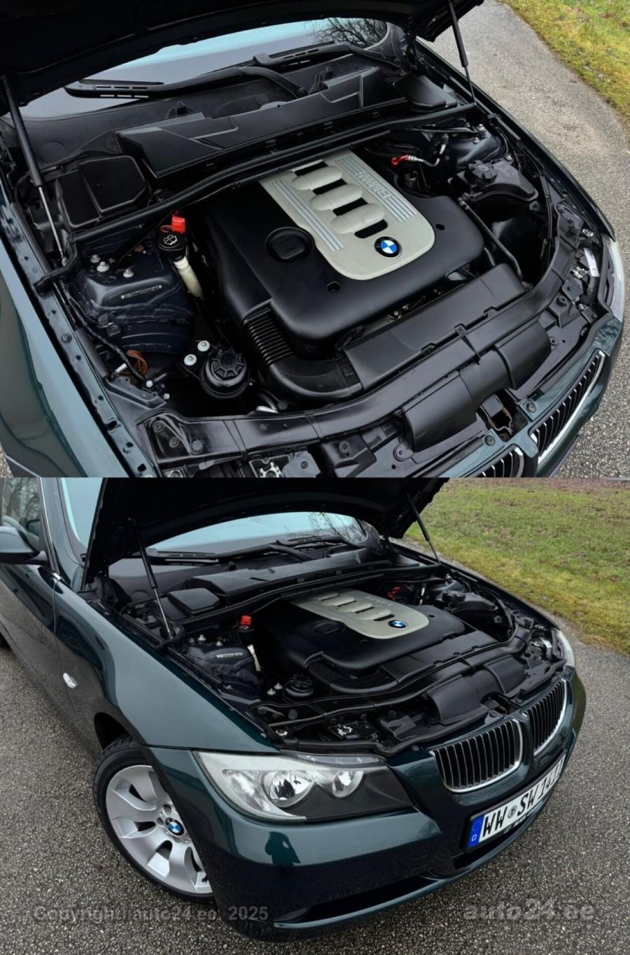 Zaļš BMW 3 Series 2006 Viljandi, ar dzinēja tilpumu 3.00 L un nobraukumu 359 tūkst. km par 5490 €, foto 24 vietnē AUTOMOTO.COM.LV