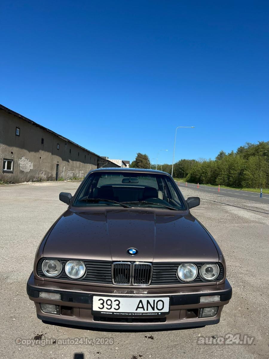 Grey BMW 3 Series 1988 in Tallinn, with an engine capacity of 2.50 L and mileage of 0 thousand km for 14500 €, photo 9 on AUTOMOTO.COM.LV
