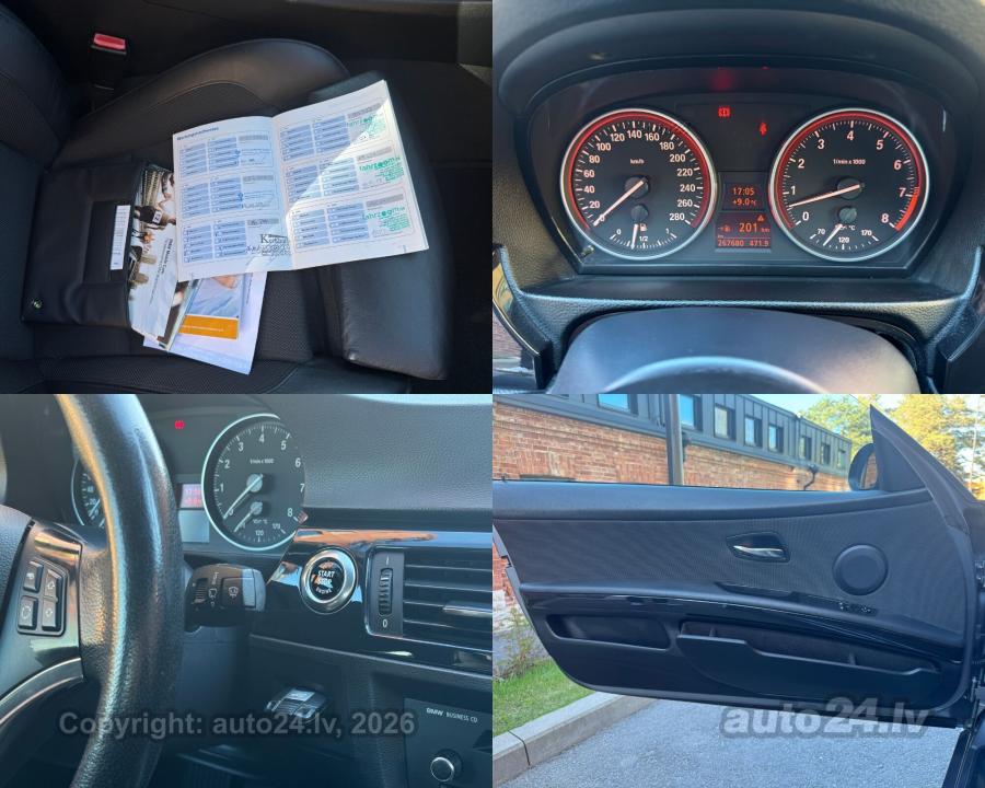 Pelēks BMW 3 Series 2007 Tallina, ar dzinēja tilpumu 2.50 L un nobraukumu 266 tūkst. km par 7200 €, foto 16 vietnē AUTOMOTO.COM.LV