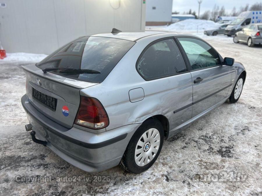 Pelēks BMW 3 Series 2003 Tartu, ar dzinēja tilpumu 2.00 L un nobraukumu 300 tūkst. km par 1999 €, foto 4 vietnē AUTOMOTO.COM.LV