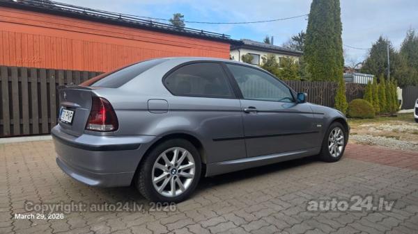 Pelēks BMW 3 Series 2004 Tallina, ar dzinēja tilpumu 1.80 L un nobraukumu 17 tūkst. km par 3500 €, foto 3 vietnē AUTOMOTO.COM.LV