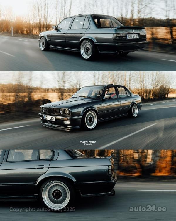 Grey BMW 3 Series 1986 in Tallinn, with an engine capacity of 2.00 L and mileage of 0 thousand km for 18000 €, photo 5 on AUTOMOTO.COM.LV