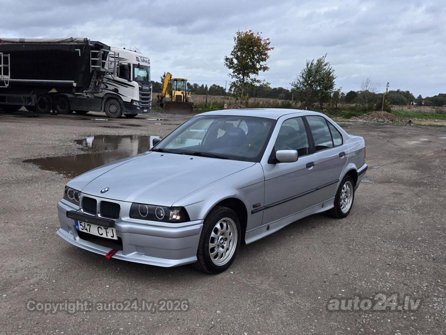 Pelēks BMW 3 Series 1996 Tallina, ar dzinēja tilpumu 1.80 L un nobraukumu 248 tūkst. km par 6500 €, foto 1 vietnē AUTOMOTO.COM.LV