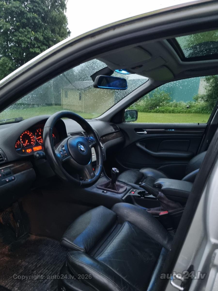 Grey BMW 3 Series 2001 in Tallinn, with an engine capacity of 2.50 L and mileage of 265 thousand km for 4190 €, photo 8 on AUTOMOTO.COM.LV