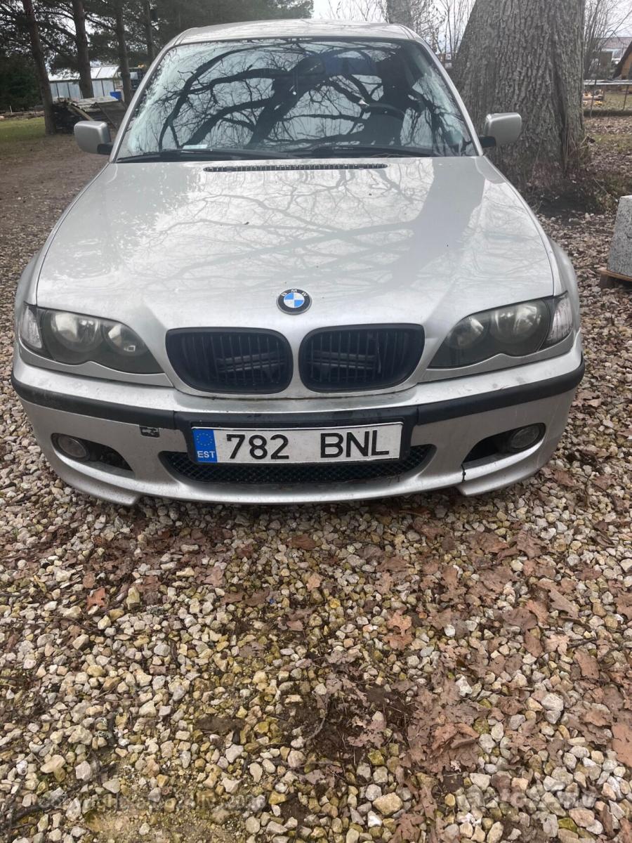 Grey BMW 3 Series 2002 in Tallinn, with an engine capacity of 2.00 L and mileage of 327 thousand km for 2500 €, photo 1 on AUTOMOTO.COM.LV