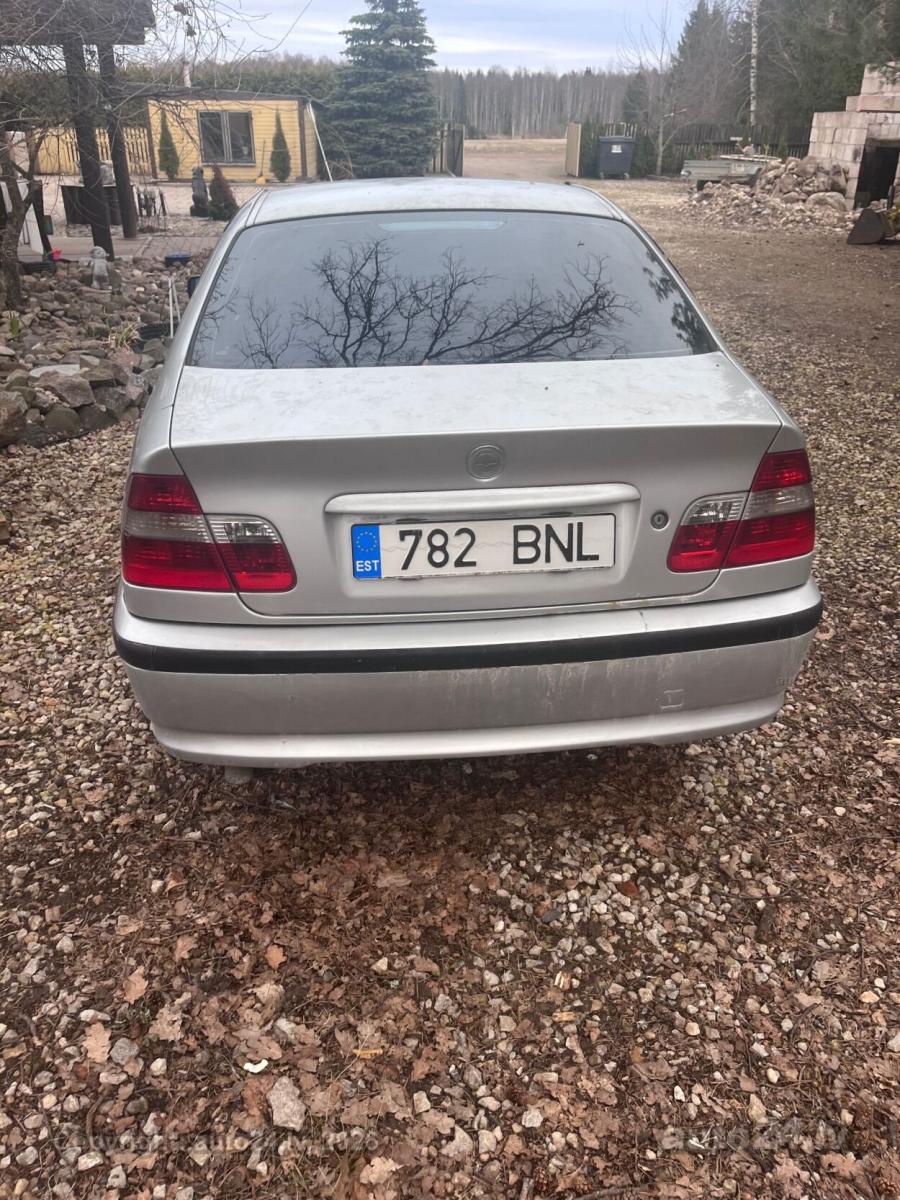 Grey BMW 3 Series 2002 in Tallinn, with an engine capacity of 2.00 L and mileage of 327 thousand km for 2500 €, photo 4 on AUTOMOTO.COM.LV
