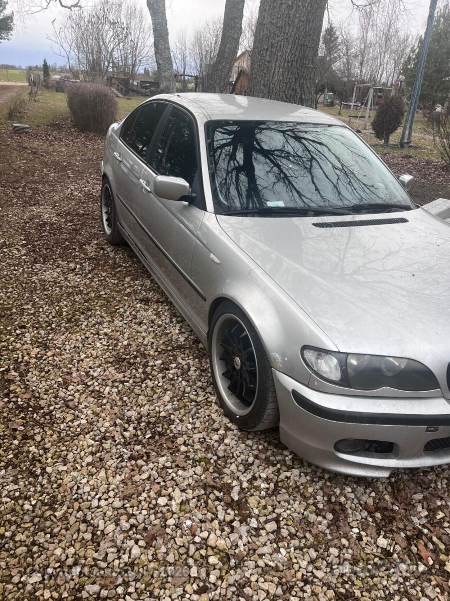 Grey BMW 3 Series 2002 in Tallinn, with an engine capacity of 2.00 L and mileage of 327 thousand km for 2500 €, photo 5 on AUTOMOTO.COM.LV