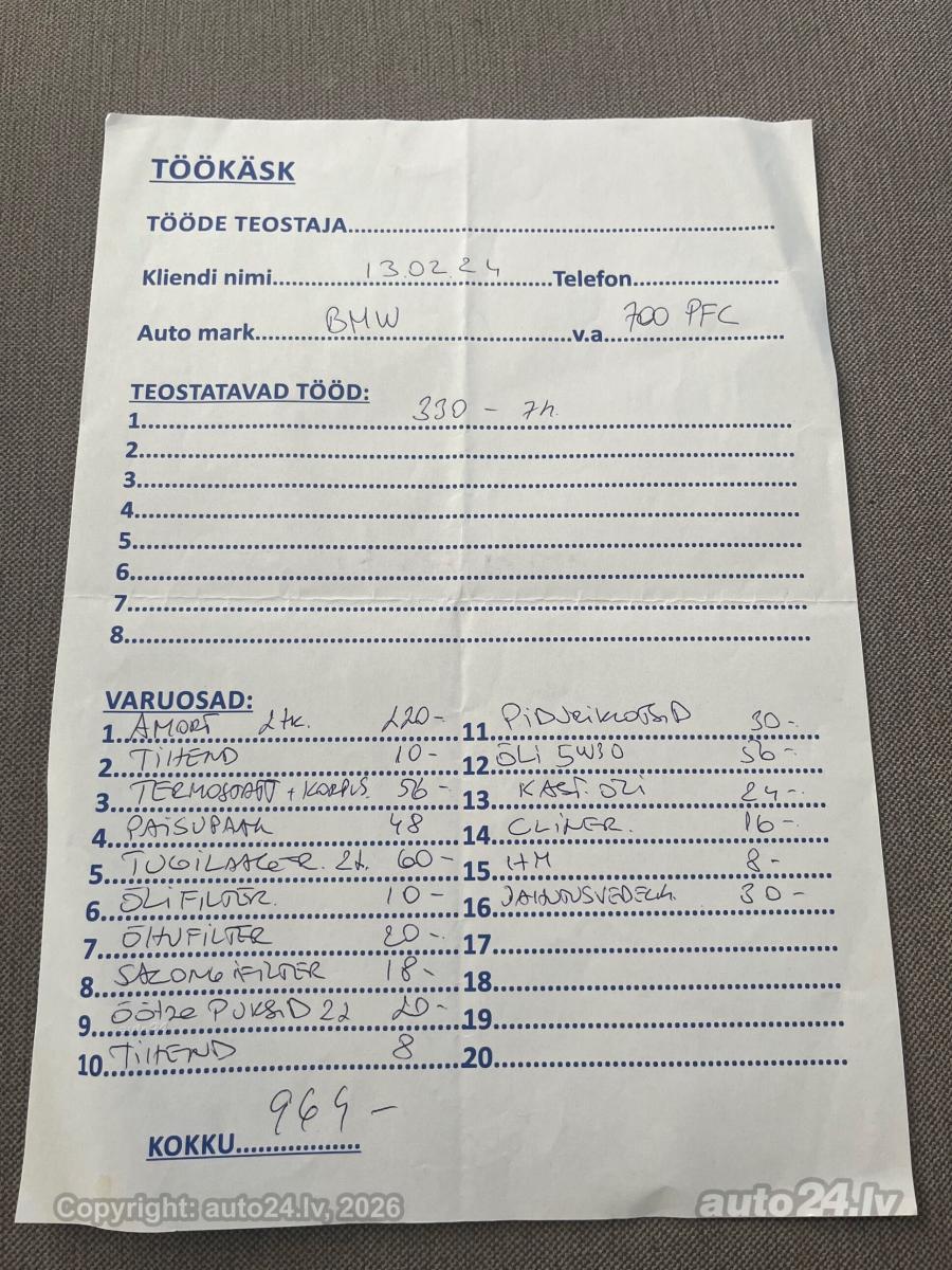 Серый БМВ 3 Серия 2002 в Таллин, объемом двигателя 1.80 л и пробегом 219 тыс. км за 3900 €, фото 23 на AUTOMOTO.COM.LV