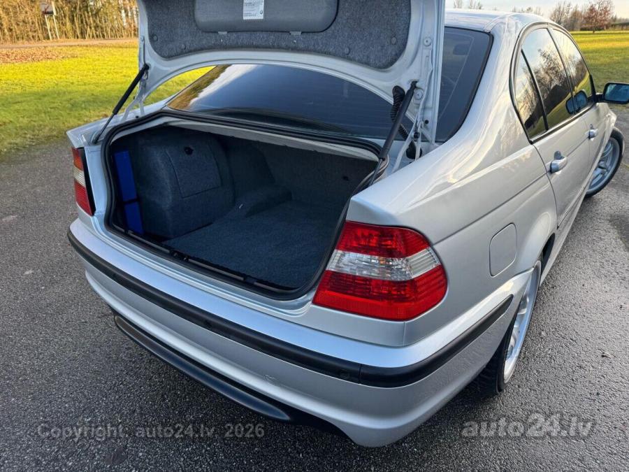 Pelēks BMW 3 Series 2003 Pelva, ar dzinēja tilpumu 2.00 L un nobraukumu 288 tūkst. km par 4790 €, foto 20 vietnē AUTOMOTO.COM.LV