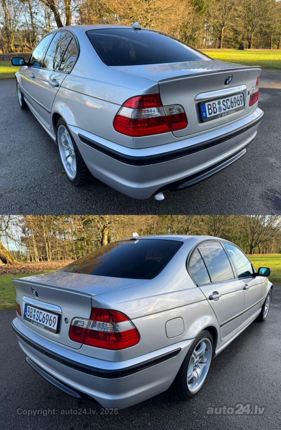 Pelēks BMW 3 Series 2003 Pelva, ar dzinēja tilpumu 2.00 L un nobraukumu 288 tūkst. km par 4790 €, foto 24 vietnē AUTOMOTO.COM.LV