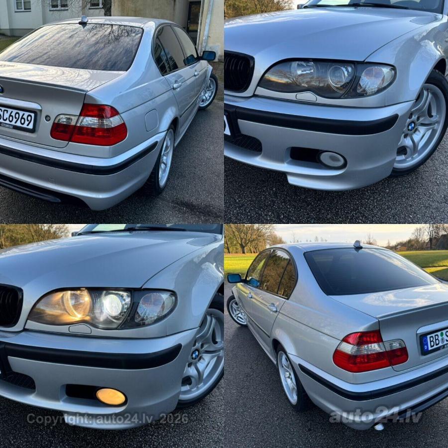 Grey BMW 3 Series 2003 in Viljandi, with an engine capacity of 2.00 L and mileage of 288 thousand km for 4790 €, photo 17 on AUTOMOTO.COM.LV