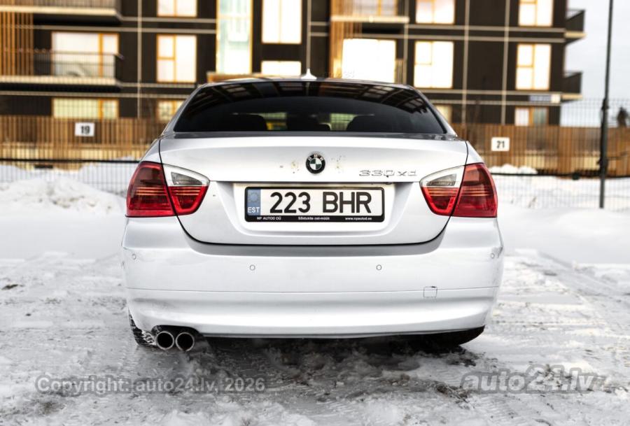 Grey BMW 3 Series 2007 in Tallinn, with an engine capacity of 3.00 L and mileage of 333 thousand km for 5490 €, photo 5 on AUTOMOTO.COM.LV