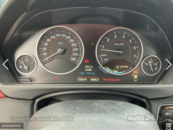 Grey BMW 3 Series 2014 in Tartu, with an engine capacity of 2.00 L and mileage of 246 thousand km for 12990 €, photo 9 on AUTOMOTO.COM.LV