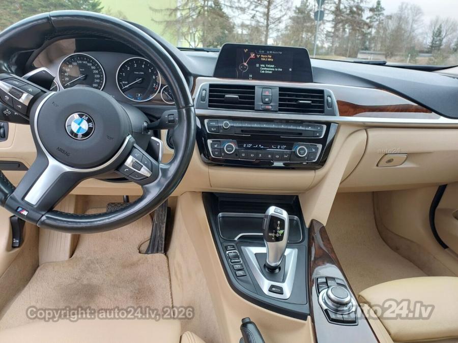 Grey BMW 3 Series 2016 in Tartu, with an engine capacity of 2.00 L and mileage of 132 thousand km for 14990 €, photo 5 on AUTOMOTO.COM.LV