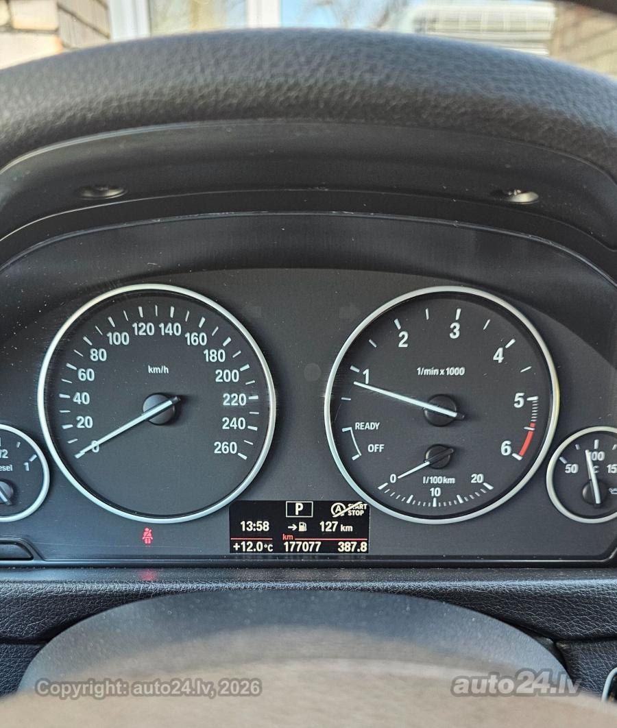 Pelēks BMW 3 Series 2016 Rīga, ar dzinēja tilpumu 1.80 L un nobraukumu 177 tūkst. km par 14700 €, foto 7 vietnē AUTOMOTO.COM.LV