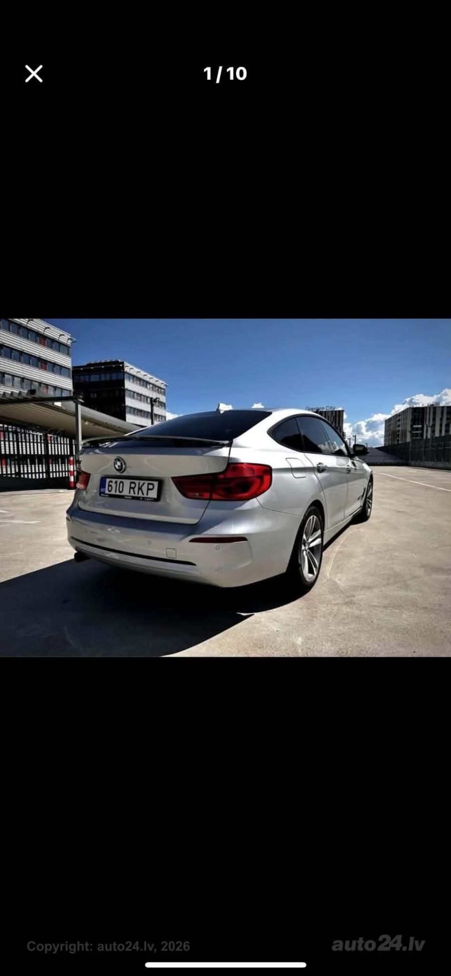 Pelēks BMW 3 Series 2017 Tallina, ar dzinēja tilpumu 2.00 L un nobraukumu 190 tūkst. km par 17300 €, foto 9 vietnē AUTOMOTO.COM.LV