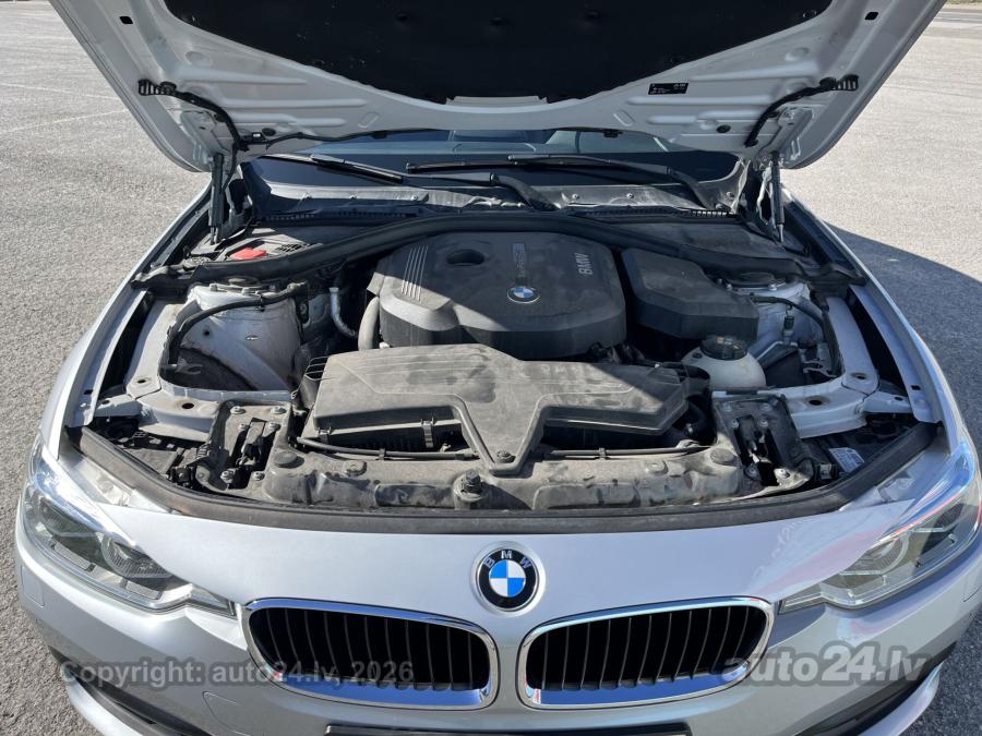 Grey BMW 3 Series 2017 in Tallinn, with an engine capacity of 1.50 L and mileage of 92 thousand km for 18900 €, photo 12 on AUTOMOTO.COM.LV