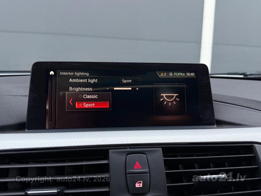 Grey BMW 3 Series 2017 in Tallinn, with an engine capacity of 2.00 L and mileage of 165 thousand km for 14990 €, photo 23 on AUTOMOTO.COM.LV