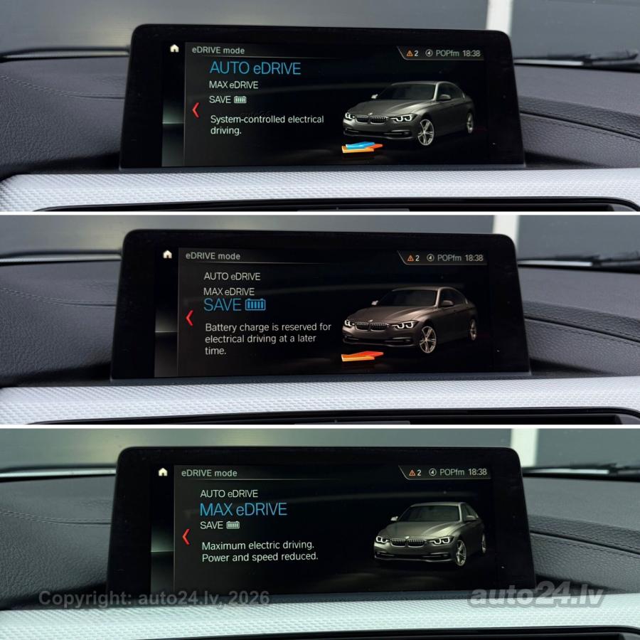 Grey BMW 3 Series 2017 in Tallinn, with an engine capacity of 2.00 L and mileage of 165 thousand km for 14990 €, photo 26 on AUTOMOTO.COM.LV