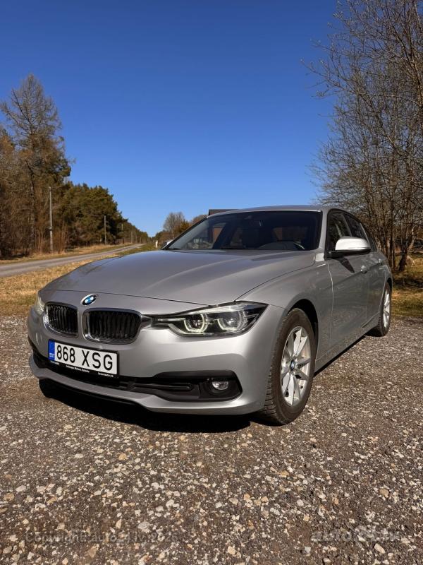 Grey BMW 3 Series 2018 in Tallinn, with an engine capacity of 2.00 L and mileage of 161 thousand km for 17900 €, photo 2 on AUTOMOTO.COM.LV
