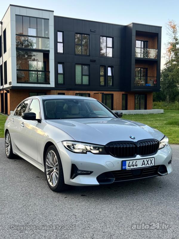 Grey BMW 3 Series 2019 in Tallinn, with an engine capacity of 2.00 L and mileage of 72 thousand km for 26900 €, photo 1 on AUTOMOTO.COM.LV