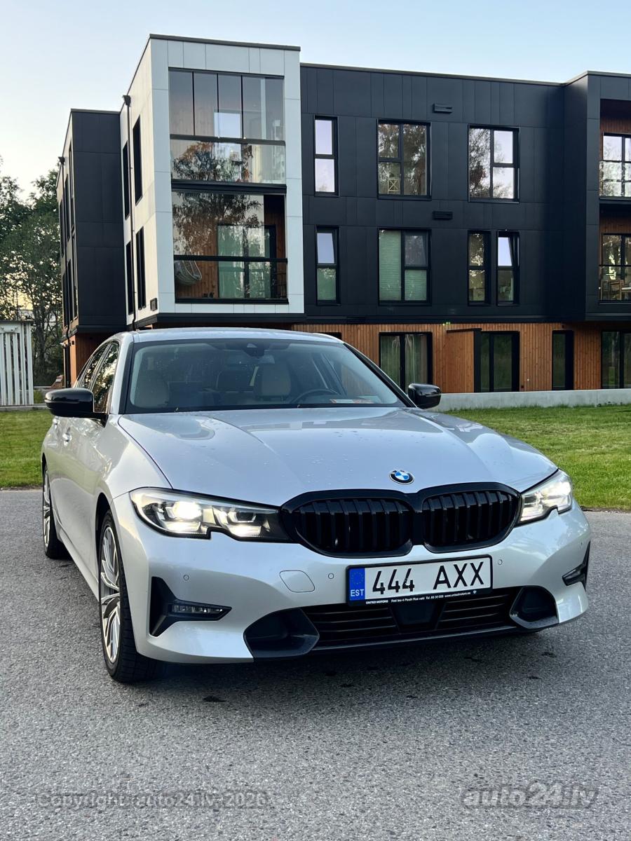 Grey BMW 3 Series 2019 in Tallinn, with an engine capacity of 2.00 L and mileage of 72 thousand km for 26900 €, photo 3 on AUTOMOTO.COM.LV