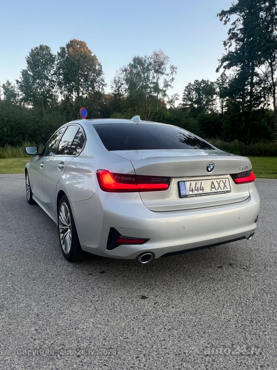Grey BMW 3 Series 2019 in Tallinn, with an engine capacity of 2.00 L and mileage of 72 thousand km for 26900 €, photo 6 on AUTOMOTO.COM.LV