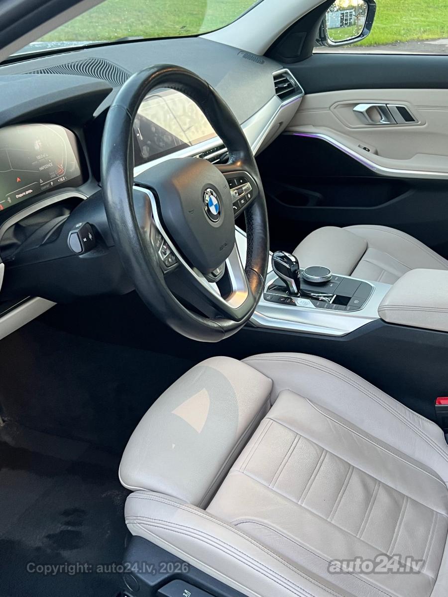 Grey BMW 3 Series 2019 in Tallinn, with an engine capacity of 2.00 L and mileage of 72 thousand km for 26900 €, photo 10 on AUTOMOTO.COM.LV
