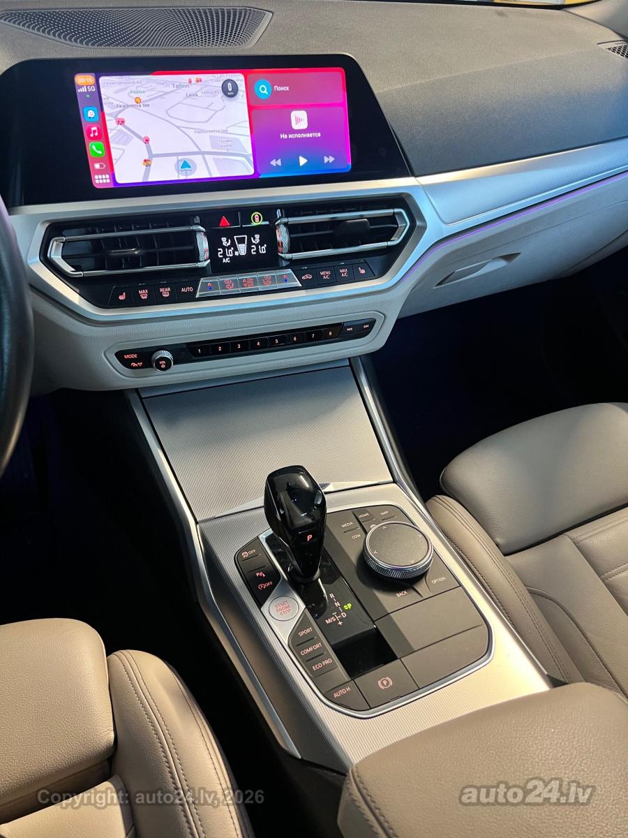 Grey BMW 3 Series 2019 in Tallinn, with an engine capacity of 2.00 L and mileage of 72 thousand km for 26900 €, photo 13 on AUTOMOTO.COM.LV