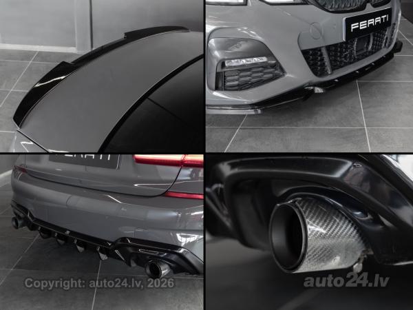 Pelēks BMW 3 Series 2020 Tallina, ar dzinēja tilpumu 2.00 L un nobraukumu 115 tūkst. km par 31900 €, foto 4 vietnē AUTOMOTO.COM.LV