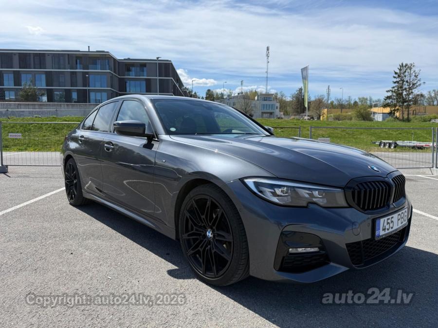 Grey BMW 3 Series 2021 in Tallinn, with an engine capacity of 2.00 L and mileage of 75 thousand km for 38000 €, photo 3 on AUTOMOTO.COM.LV