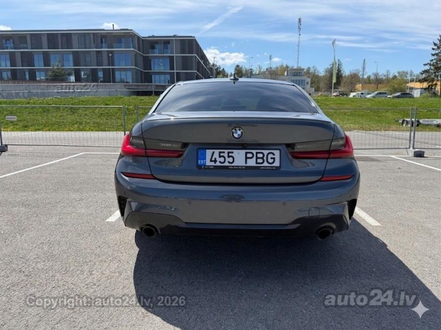 Grey BMW 3 Series 2021 in Tallinn, with an engine capacity of 2.00 L and mileage of 75 thousand km for 38000 €, photo 7 on AUTOMOTO.COM.LV