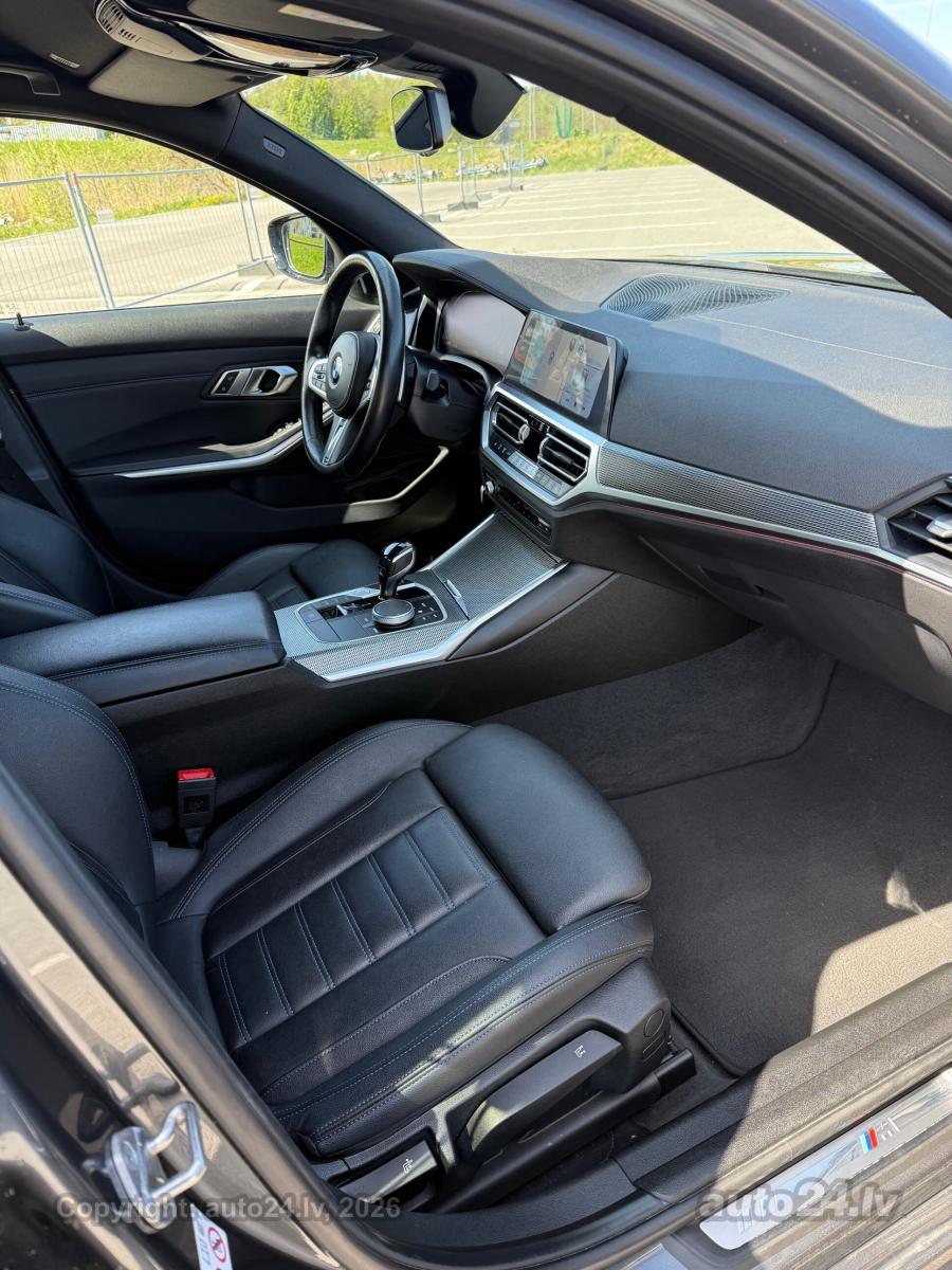 Grey BMW 3 Series 2021 in Tallinn, with an engine capacity of 2.00 L and mileage of 75 thousand km for 38000 €, photo 10 on AUTOMOTO.COM.LV