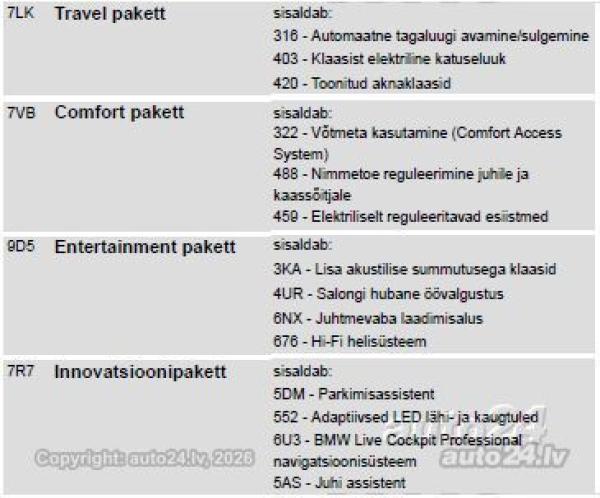 Grey BMW 3 Series 2024 in Tartu, with an engine capacity of 2.00 L and mileage of 40 thousand km for 45900 €, photo 3 on AUTOMOTO.COM.LV
