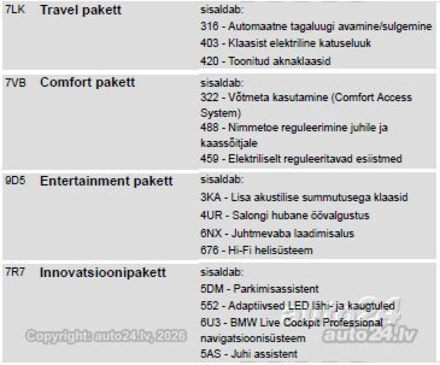 Grey BMW 3 Series 2024 in Tartu, with an engine capacity of 2.00 L and mileage of 40 thousand km for 45900 €, photo 3 on AUTOMOTO.COM.LV