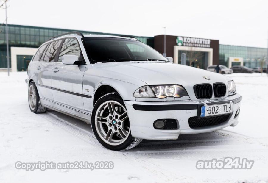 Pelēks BMW 3 Series 2001 Tallina, ar dzinēja tilpumu 2.90 L un nobraukumu 420 tūkst. km par 3498 €, foto 1 vietnē AUTOMOTO.COM.LV