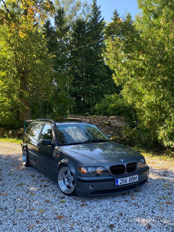 Grey BMW 3 Series 2002 in Haapsalu, with an engine capacity of 2.90 L and mileage of 467 thousand km for 3850 €, photo 3 on AUTOMOTO.COM.LV